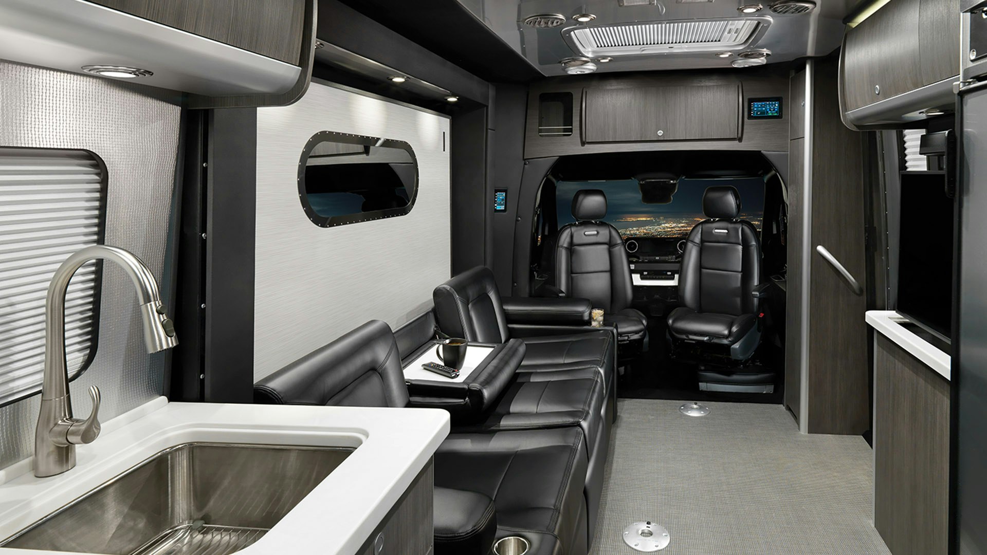 Atlas Airstream Motorhomes Luxury Class B Vans Touring Coaches